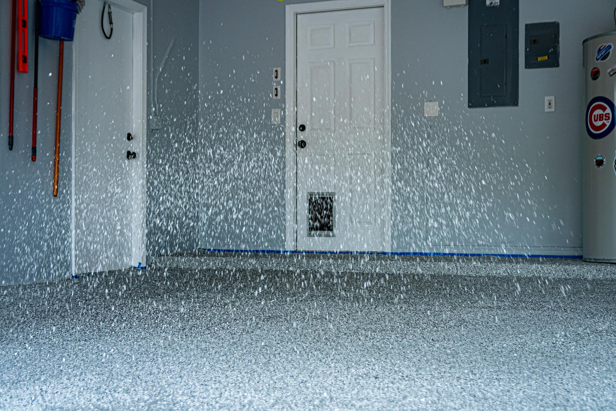 How To Broadcast Flakes Into Epoxy The Right Way | EpoxyETC