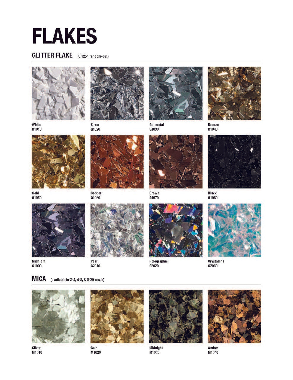 Epoxy Glitter Flake | EpoxyETC